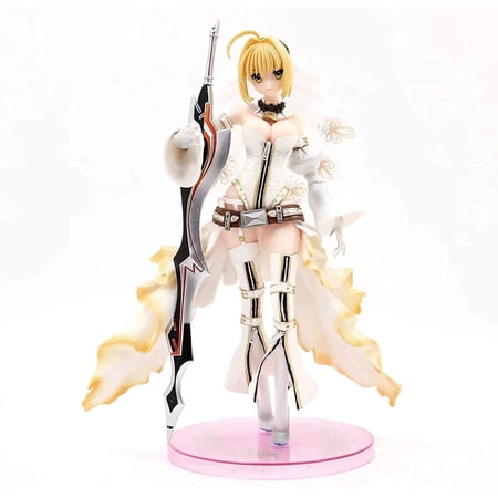 rthui ty Anime Figure Fate/Grand Order Saber White PVC Anime Cartoon ...