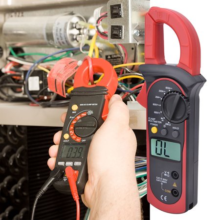 Clamp Meter, Fully Functional Voltage Clamp Meter, Flexible Coil ...