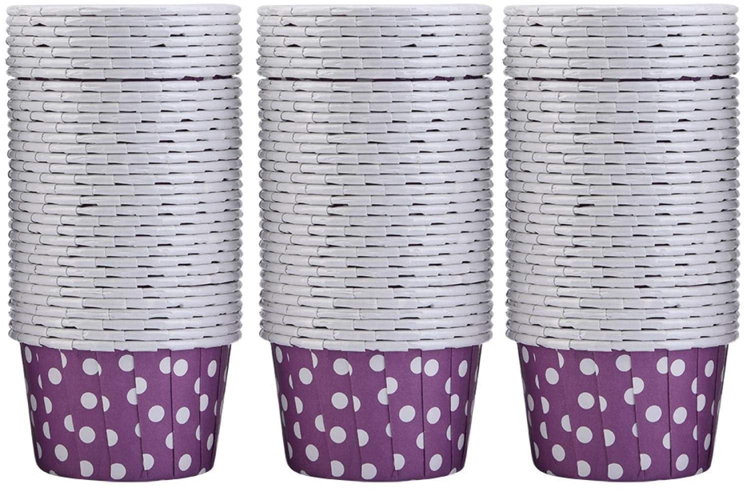 Mini Cupcake Liners Paper Round Cake Baking Cups Disposable Muffin ...