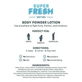 Super Fresh Talc-Free Body Powder Lotion for Sensitive Areas - Walmart.com