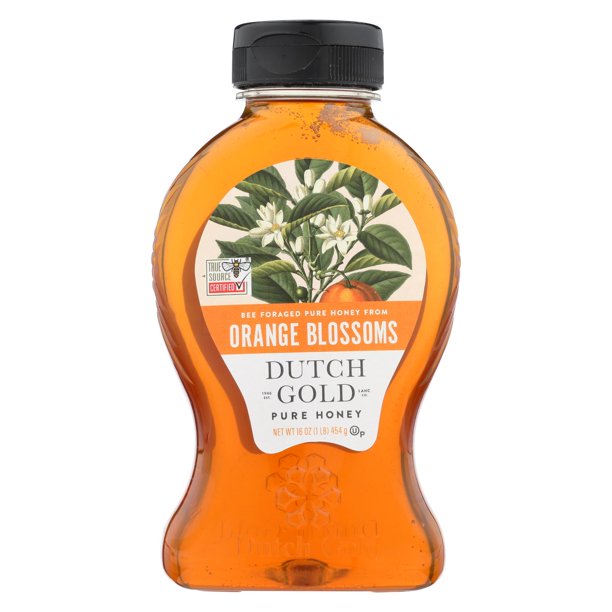 Dutch Gold Honey Orange Blossom Honey, 16 Oz. - Walmart.com - Walmart.com