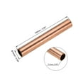 Uxcell 15mm OD 1mm Wall Thickness 100mm Length Copper Round Tube ...