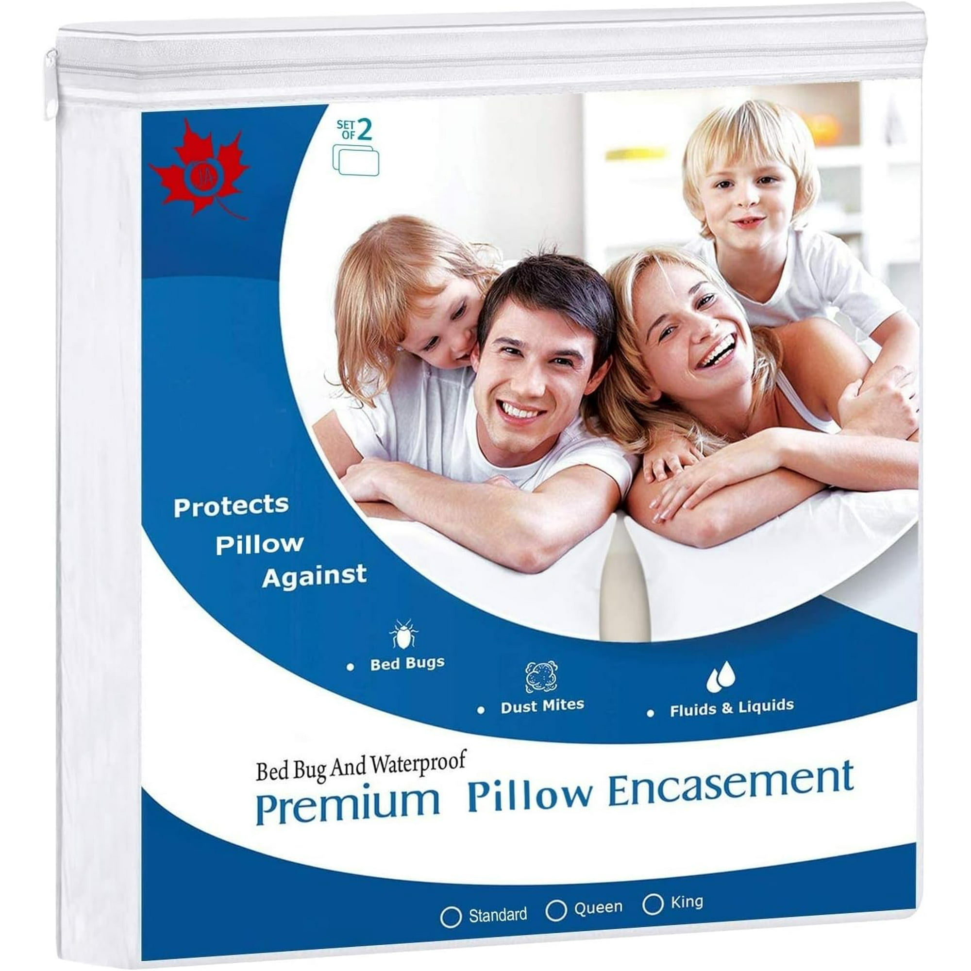 Click here for Siabc-Pillow Protector  Set Of 2 Standard Size (21... prices