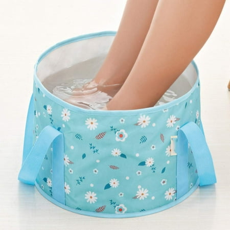 Collapsible Foot Bath Basin for Travel Portable Foldable Foot Bath Tub ...