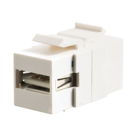 C2G Snap-In USB A/B Female Keystone Insert Module - Modular insert ...