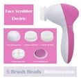 KUTGY 5 in 1 Electric Face Scrubber, Facial Cleansing Brush with 5 ...