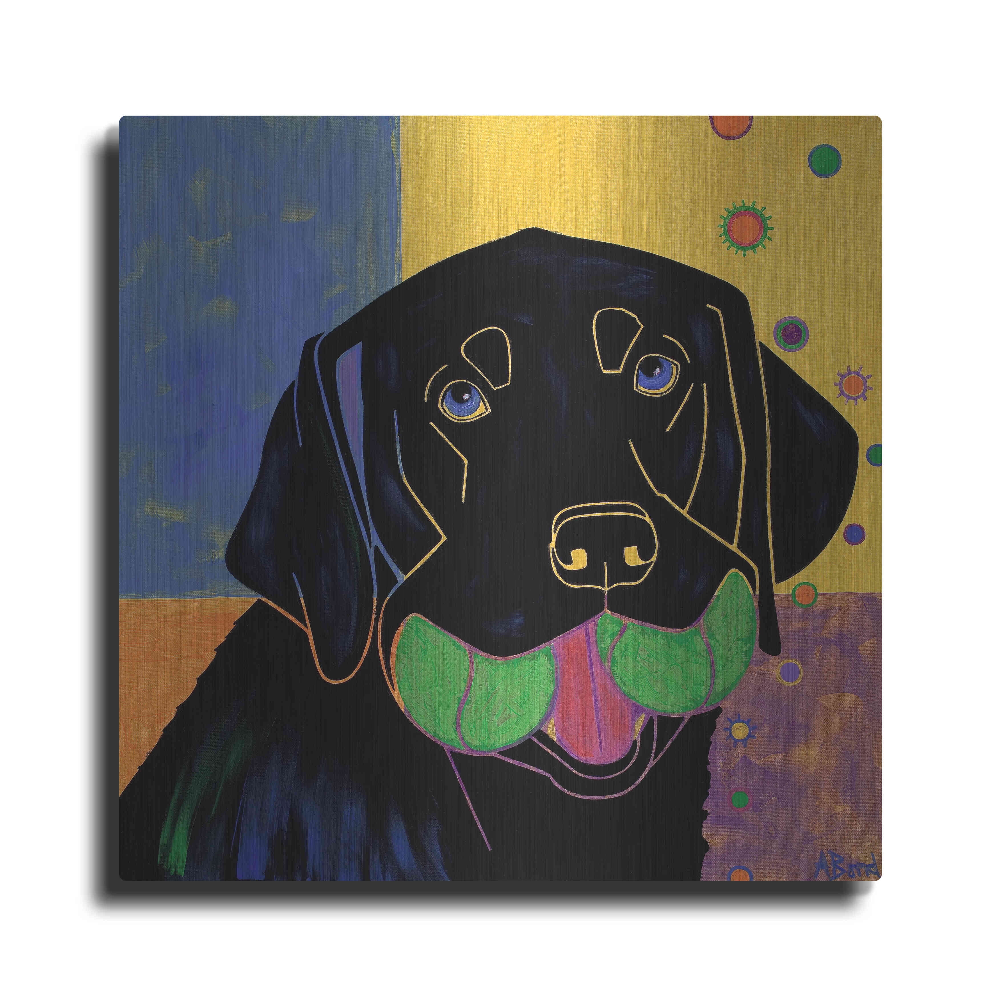 Luxe Metal Art 'Baller' by Angela Bond Metal Wall Art, 24"x24 ...