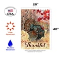 Toland Home Garden Wild Turkey Fall Thanksgiving Flag Double Sided ...