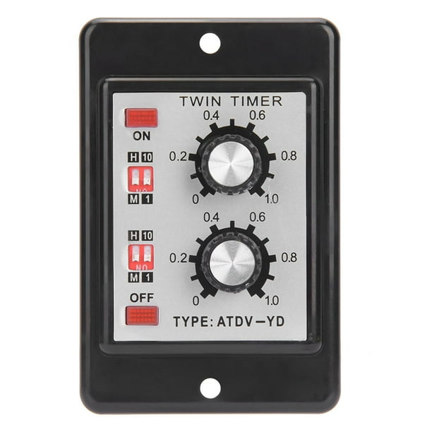 Timer Relay, AC110V/220V Stable Control High- Chip Repeat Cycle Timer ...
