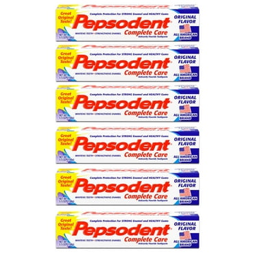 Pepsodent Complete Care Original Toothpaste 5.5oz for Healthy Gums and ...