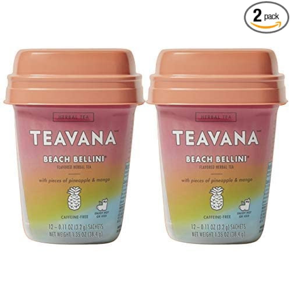 FulnKye Herbal Tea, 12 Sachets (Beach Bellini, Pack - 2) - Walmart.com