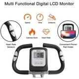 Ativafit Indoor Cycling Bike Folding Magnetic Upright Bike Stationary ...