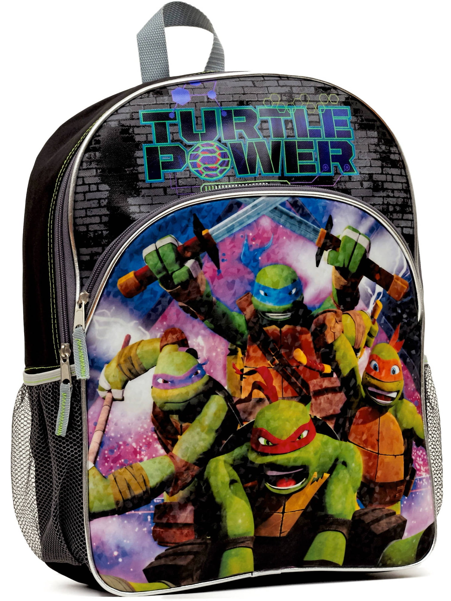 Turtle Power Light Up Backpack - Walmart.com