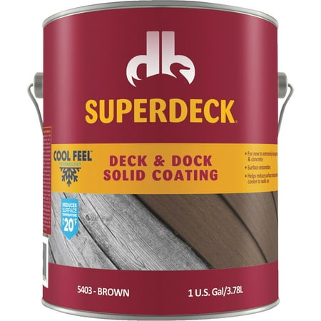 Duckback SUPERDECK Cool Feel Deck & Dock Stain - Walmart.com