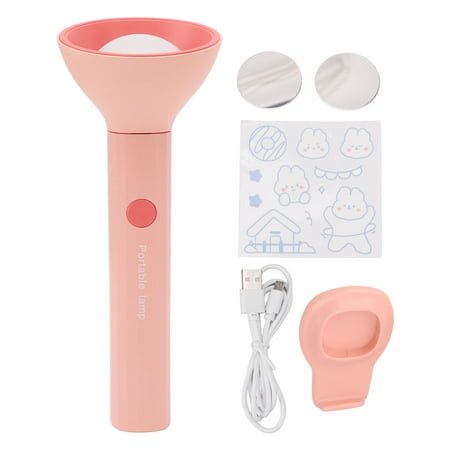 Strong Magnetic Flashlight USB Flashlight Foldable Portable Student ...