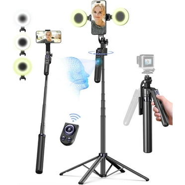 Bower Ultimate Vlogger Pro Kit with Smartphone Rig, HD Microphone, 50 ...