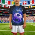 Bainana Boys 3D Graphic Short Sleeve Tee Youth Athletic Training Top ...
