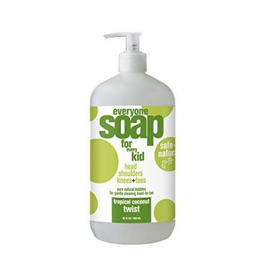 Everyone 3-in-1 Bath Soap - Coconut & Lemon (32 oz.) - Walmart.com