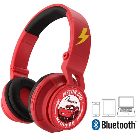 Cars 3 Bluetooth Headphones Disney Pixar Movie Wireless Kid Friendly ...