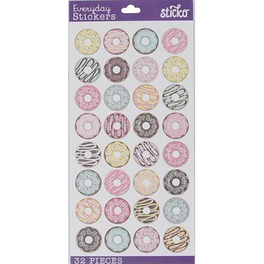 Pink Donut Sprinkles 18 2" Planner Calendar Scrapbooking Crafting ...