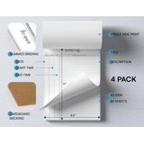 Better Office Products Activity Log Notepad, 8.5" x 11", Planning Note ...