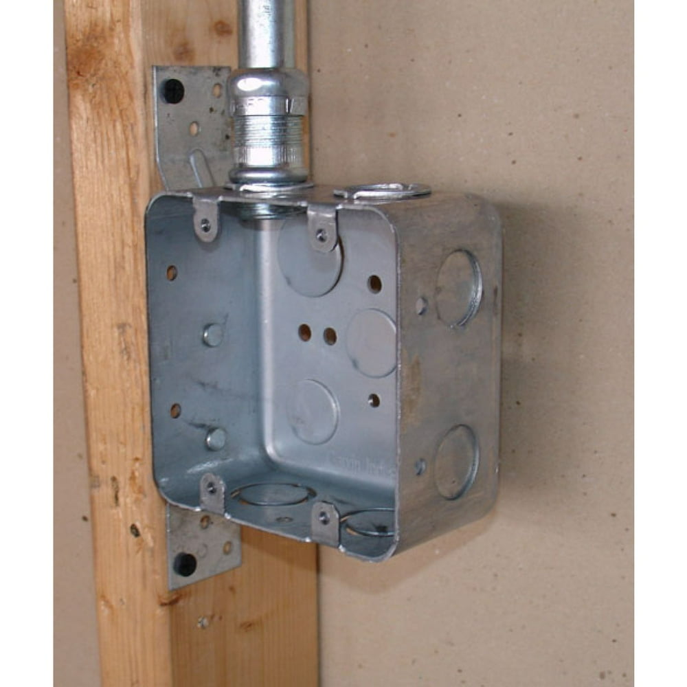 1 Pc, 2-1/8 In. Deep, Two Gang Multi Device Switch Box w/Flat Vertical ...