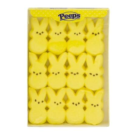 Peeps Yellow Marshmallow Bunnies Easter Candy, 3.37 Oz. – BrickSeek