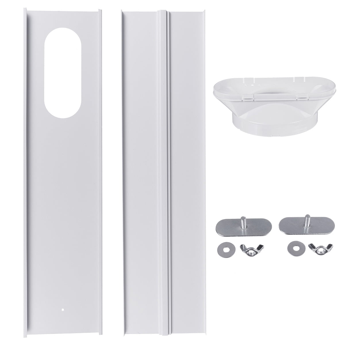 2Pcs 67.5-120cm Portable Air Conditioner Spare Parts Window Slide Kit ...