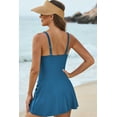 Chase Secret One Piece Swimdress Swimsuits For Women Tummy Control Tie