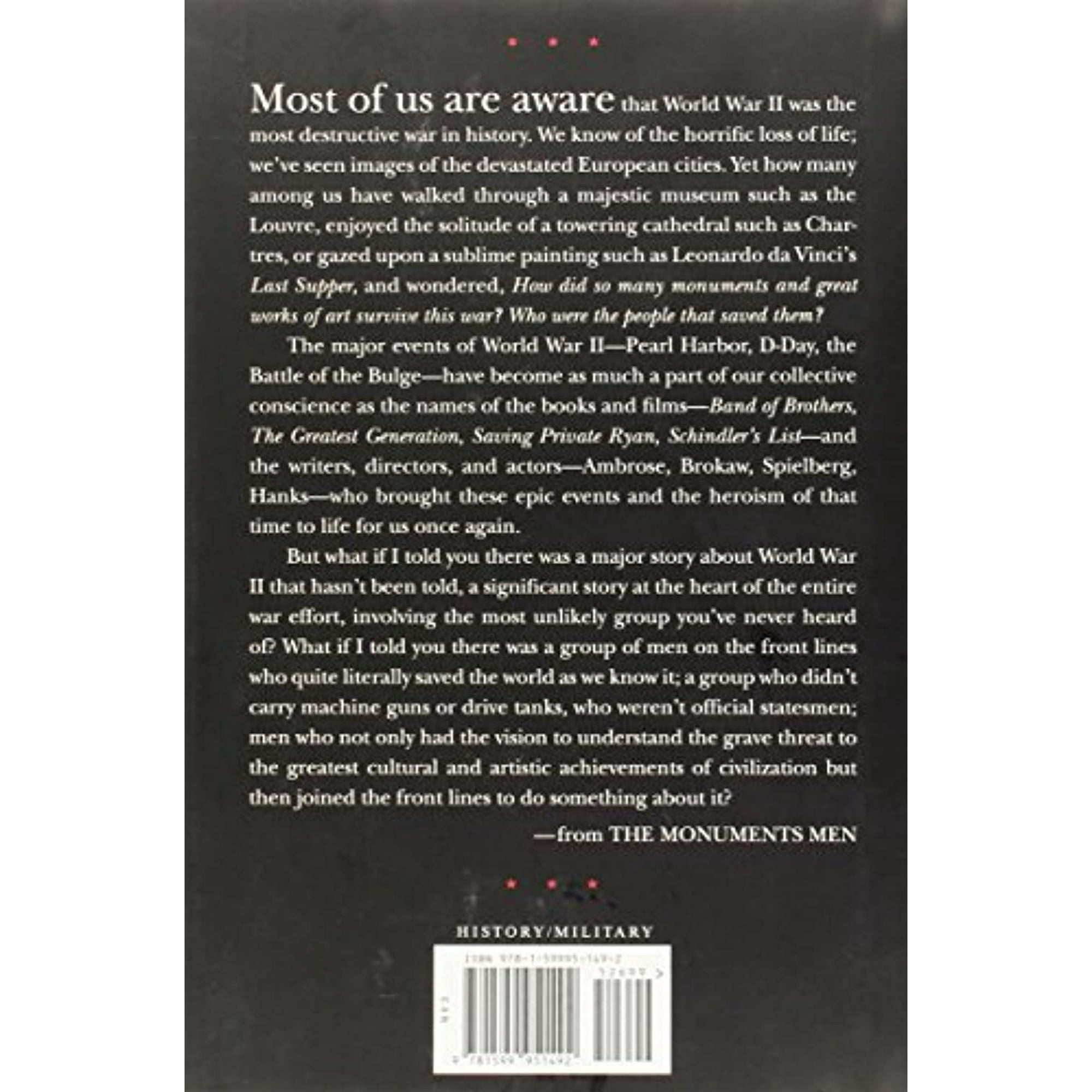 The Monuments Men Book