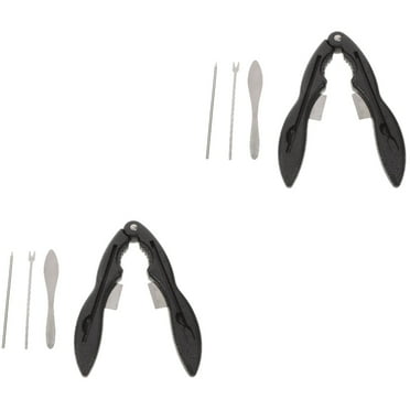 Lobster Crackers and Picks Set, 10-Pieces Crab Leg Cracker Tools ...