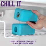 Chew King Premium Treat Dog Toy, Large, Natural Rubber Fillable ...