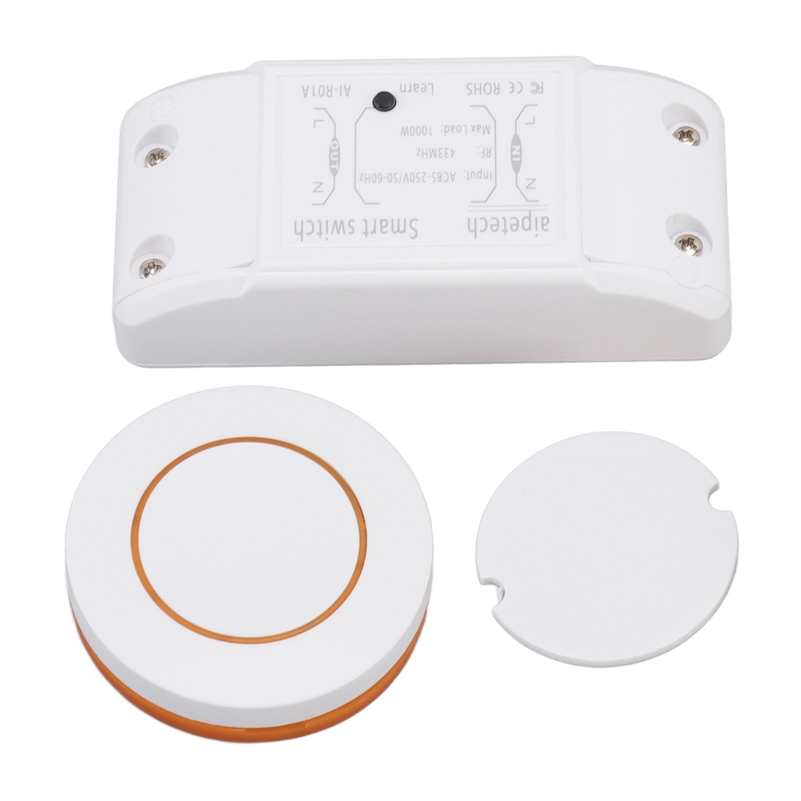 Interruptor inteligente Wifi, interruptor inteligente inalámbrico de ...