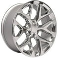 22 inch Replica Wheel Rim fits Chevy Silverado - CV98B Chrome 22x9 ...