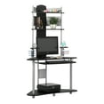 Calico Designs Arch Corner Computer Desk with Hutch / Tower - Walmart.com