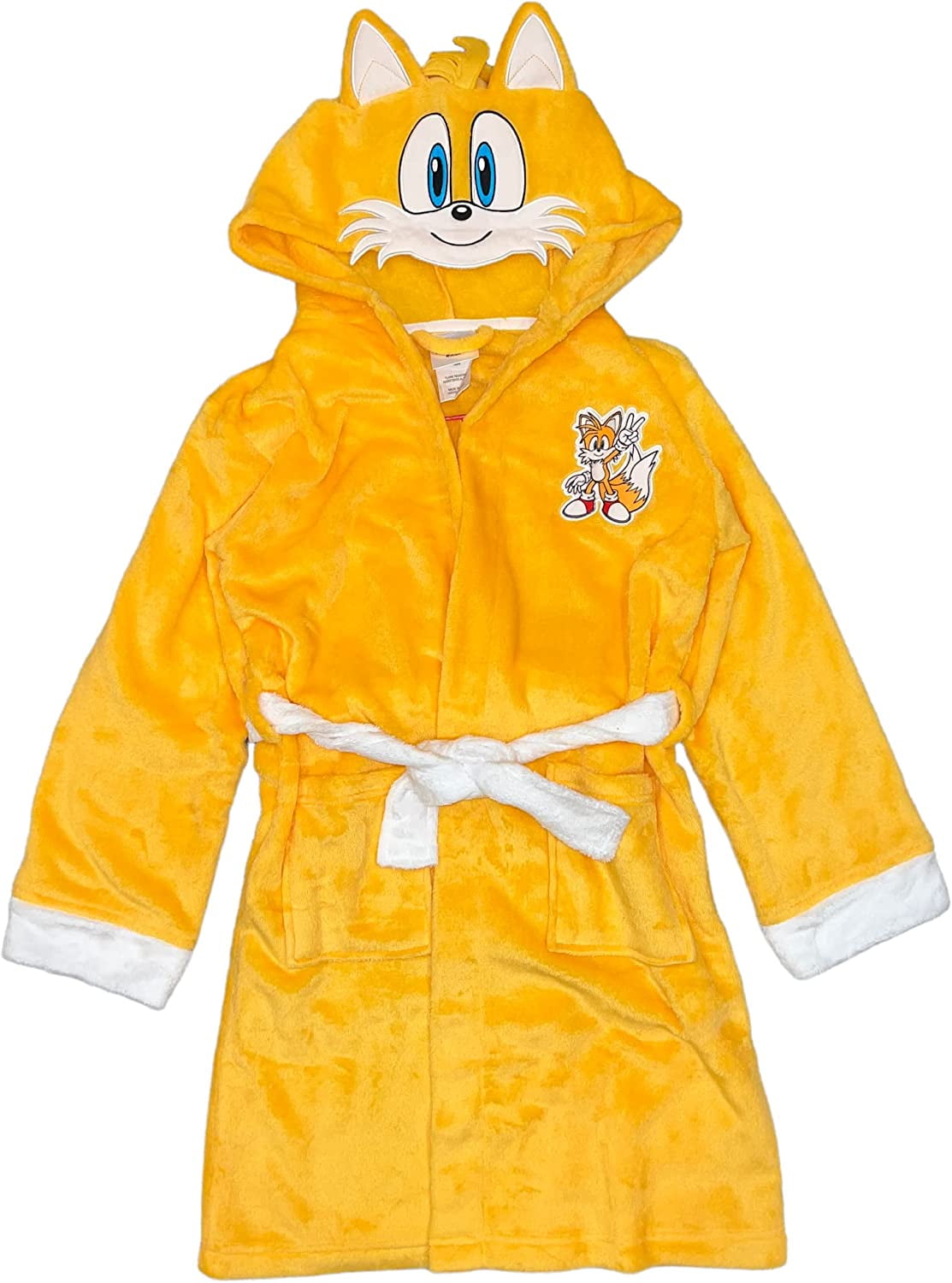 Sonic The Hedgehog Boys Yellow Costume Plush Robe - Walmart.com