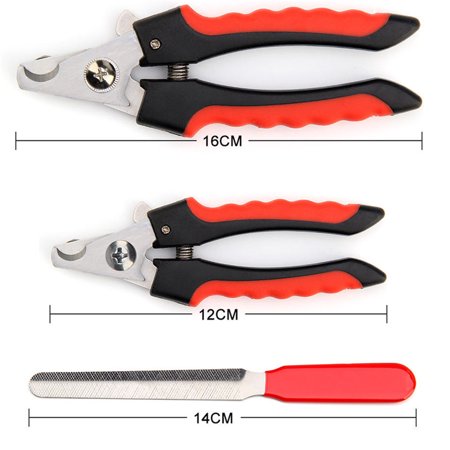 Stainless Steel Pet Nail Claw Clippers Trimmer Scissors Grooming ...