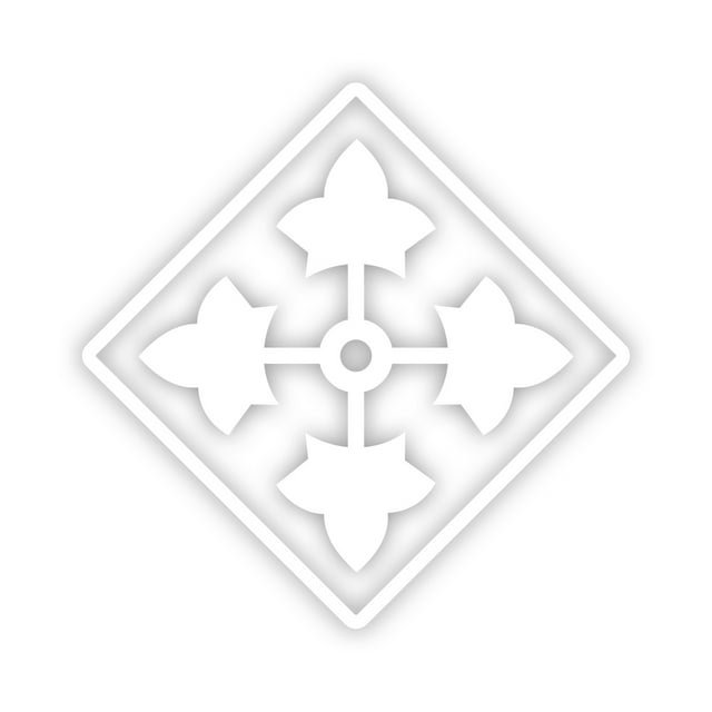 4th ID Infantry Division Sticker Decal Die Cut - Self Adhesive Vinyl ...