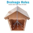 Birdhouse Inside Thru Plastic - Window-Mounted Nesting Box with Two-Way ...