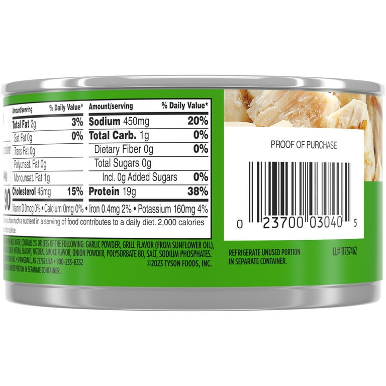 Tyson Canned Chicken
