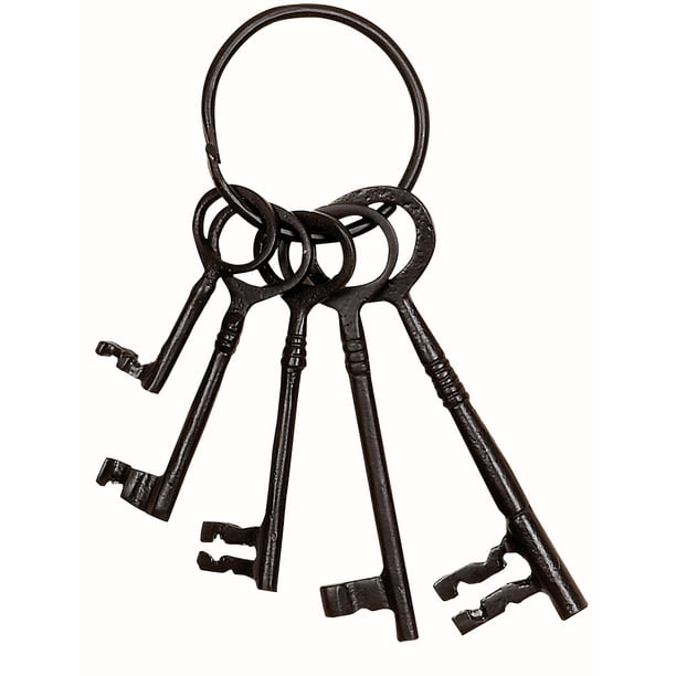 The Novogratz 7" Black Aluminum Keys - Walmart.com
