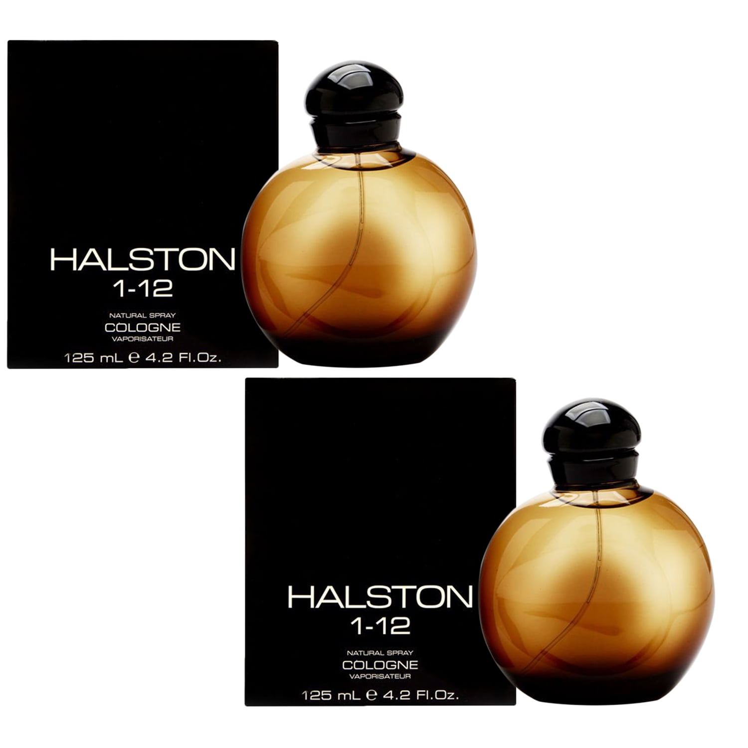 Pack of (2) Halston 1-12 by Halston for Men 4.2 oz Cologne Spray ...