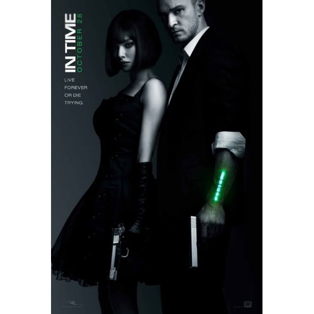 In Time Movie poster 12x16 Print on Metal Sign 12in x 16in #127314 ...