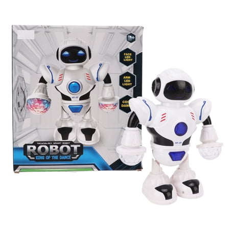 Kids Robots Toys, Educational LED Lights Safe Elecronic Robot Toy For 3 ...