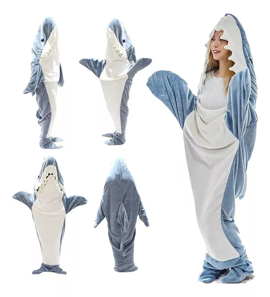 Pijamas Manta Con Capucha Y Diseño De Tiburón Para | Walmart en línea