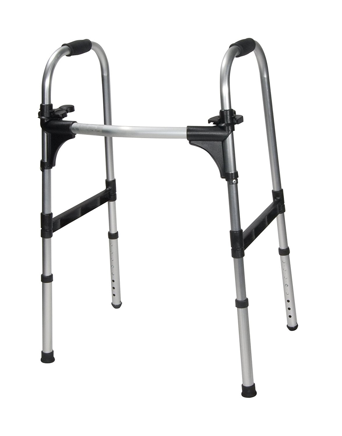 Drive Medical Deluxe Push Palm Release Ultra Lightweight Folding Walker ...