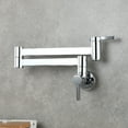 Veryke Foldable Faucet Wall-Mount Kitchen Sink Chrome - Walmart.com