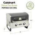 Cuisinart 2-Burner Propane Gas Grill with Glass Window and Temperature ...