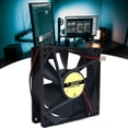 9025 Cooling Fan 90x25mm 24V 0.4A 81.47CFM Brushless Double Bearing ...
