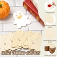 3Set Unfinished Blank MDF Pendants Set for Painting Arts Pyrography ...
